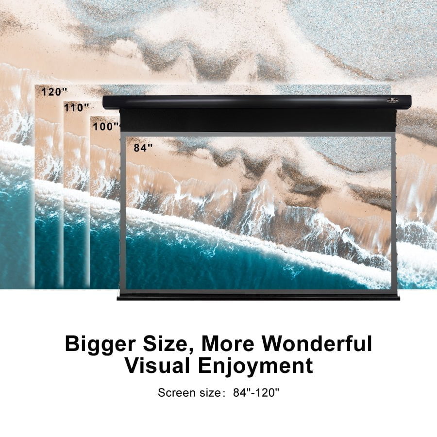 VIVIDSTORM PRO A Slimline Motorised Drop Down Projector Screen for ...